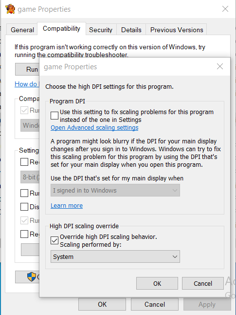 How to solve high DPI error? · Issue #49 · FunkyFr3sh/cnc-ddraw · GitHub