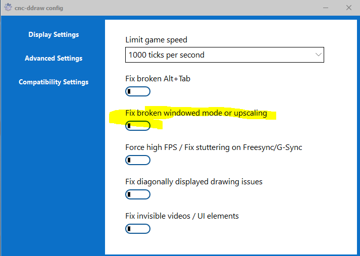 Stronghold HD/Crusader HD · Issue #142 · FunkyFr3sh/cnc-ddraw · GitHub