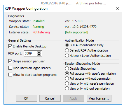 10.0.14393.4770 Not Support · Issue #1600 · stascorp/rdpwrap · GitHub