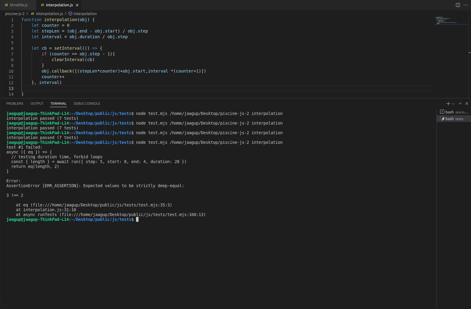 interpolation subject · Issue #970 · 01-edu/public · GitHub