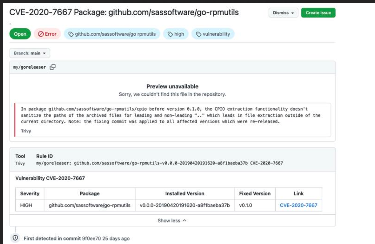 Sarif results version in 0.21.1 · Issue #1419 · aquasecurity/trivy · GitHub