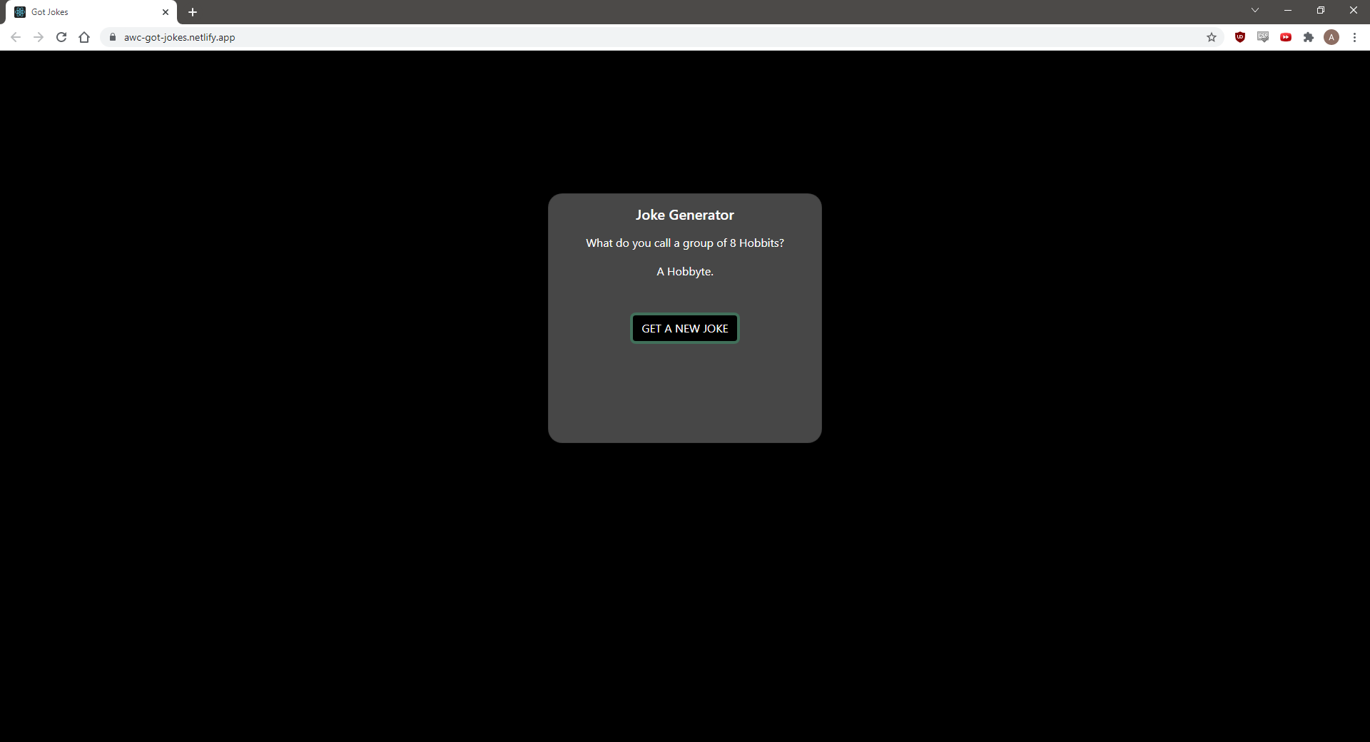GitHub - albertchitta/Got-Jokes