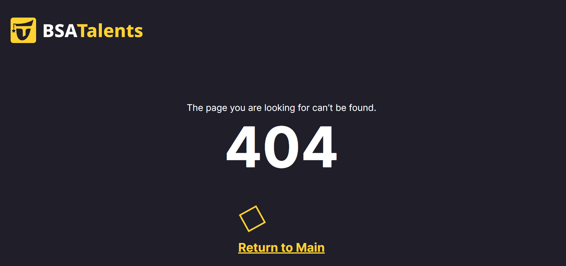 Click on the BSA logo on every page should lead to the main page · Issue #222 ...