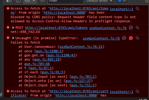 Cors Issue · Issue 2 · Suayoogundb React Express Auth Example · Github