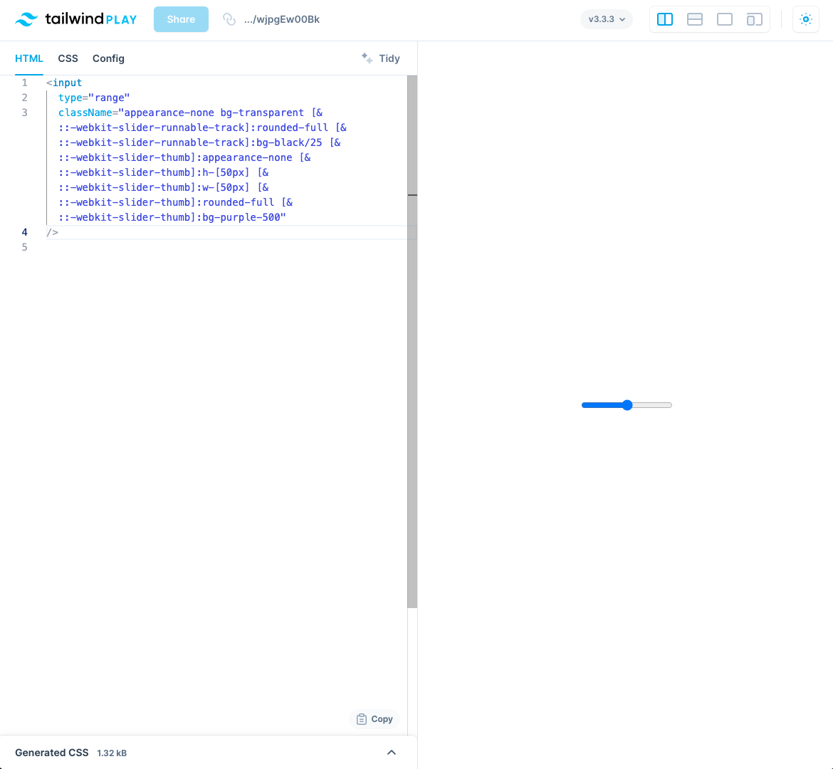 How to style an input type range sliders thumb and track · tailwindlabs tailwindcss · Discussion ...
