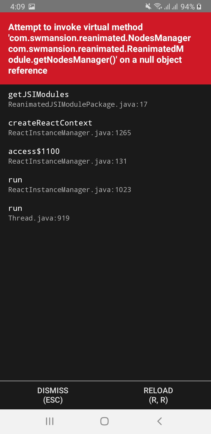 Getting error in JSImodules · Issue #2014 · software-mansion/react-native-reanimated · GitHub