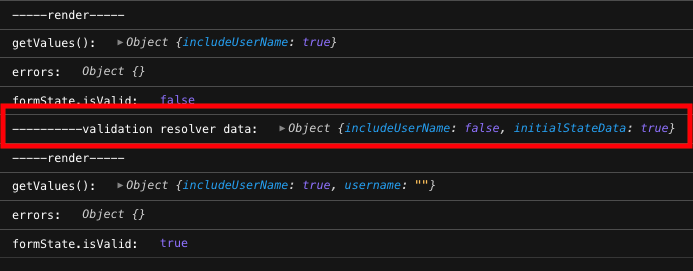 Registering new field when form is invalid can make the form valid ...