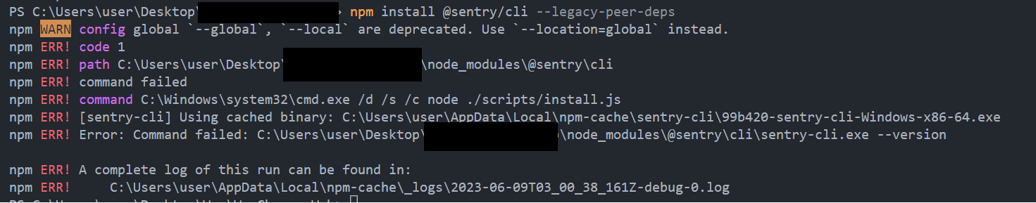 Sentry Cli Plugin Command Failed Error Api Request Failed · Issue 1626 · Getsentrysentry