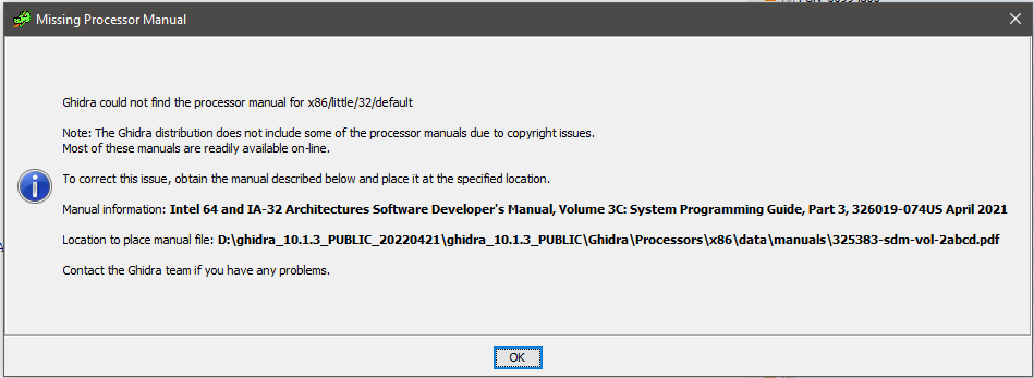 Add copy button to "Missing Processor Manual" dialog · Issue #4218 · NationalSecurityAgency ...