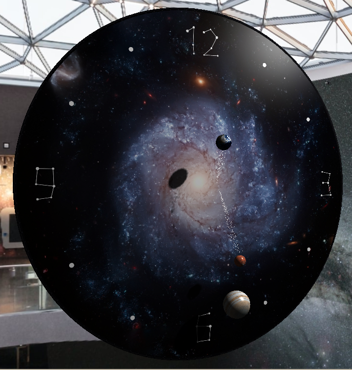 GitHub - ctrysbita/Glock: A galaxy clock written in modern OpenGL.