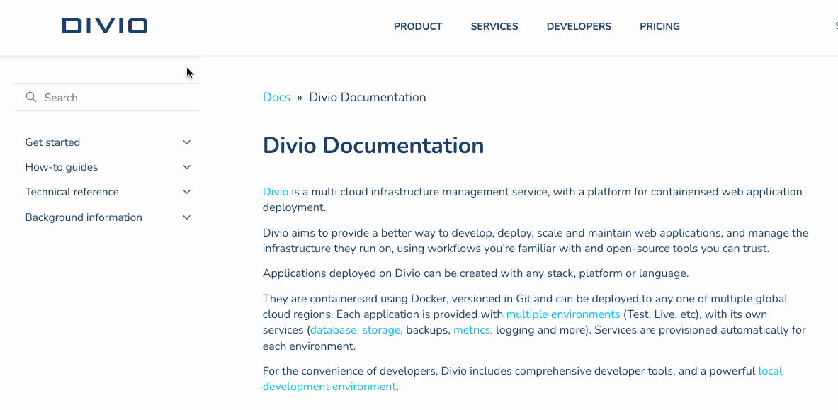Collapse/expand side navigation for docs · Issue #4294 · canonical ...