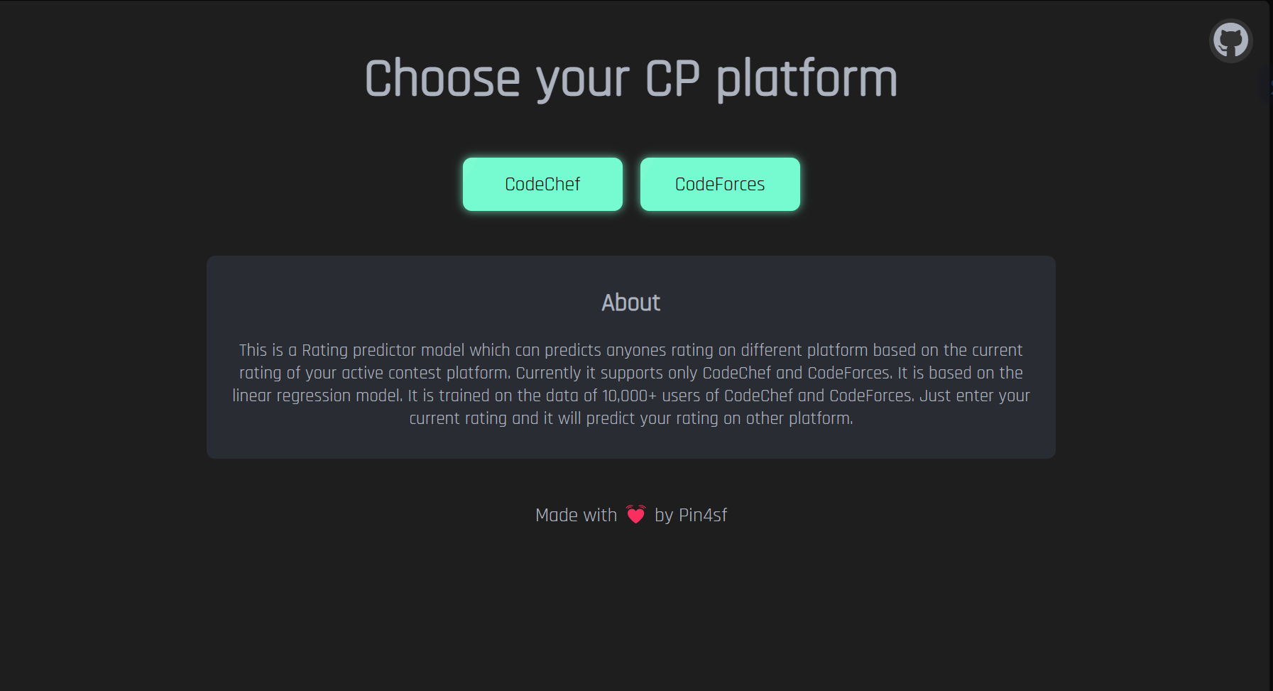 GitHub - Pin4sf/force-tribble-chef: An webapp to predict your competitive programming ratings on ...