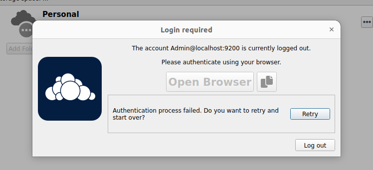 Cannot Close Oauth Login Dialog After Retry · Issue 10300 · Owncloudclient · Github