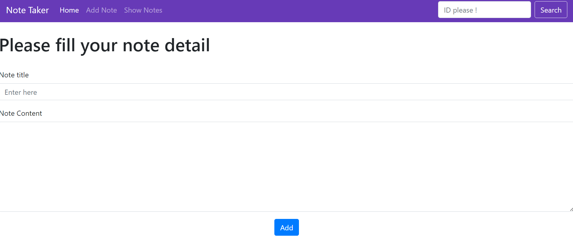 GitHub - Shruti-tech2/Note-Taker: A spring mvc applicaton with tomcat server