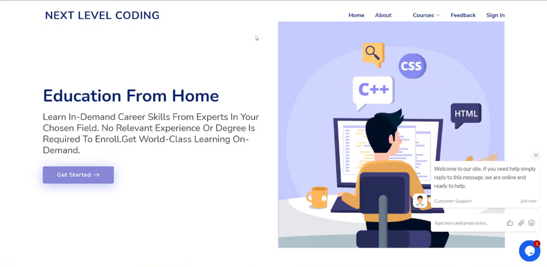 GitHub - VineetAjmani01/NEXT-LEVEL-CODING: This site provide various ...