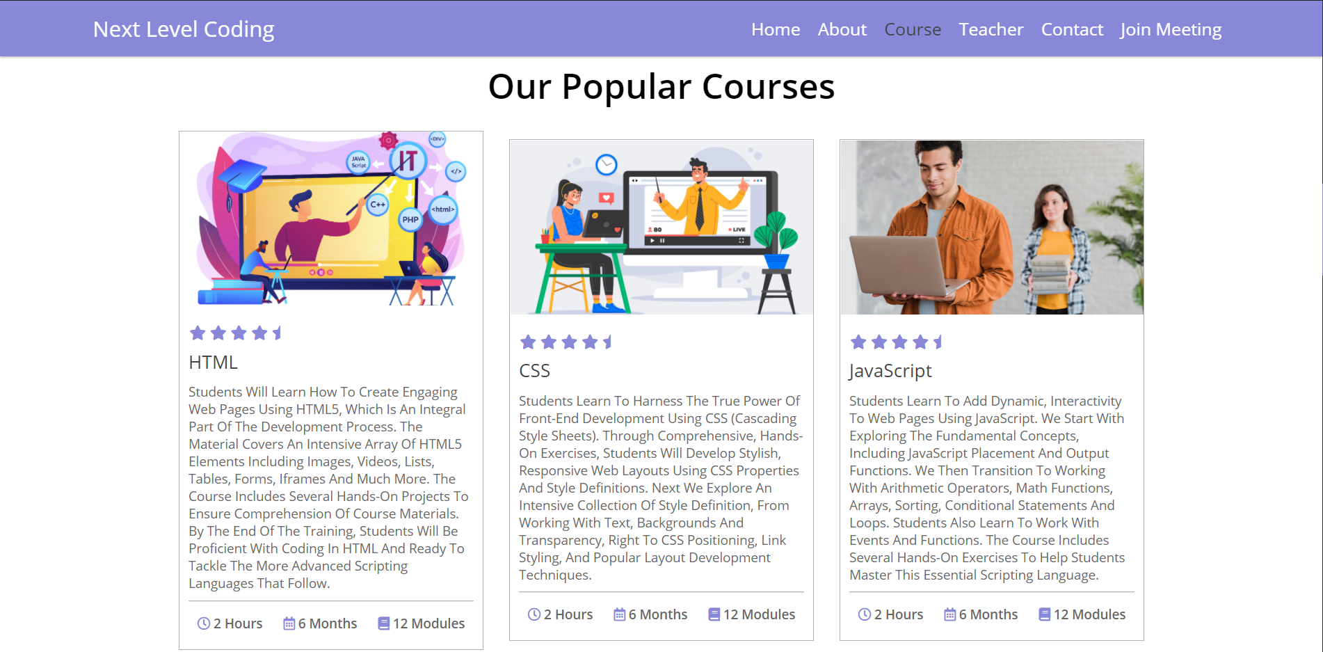 GitHub - VineetAjmani01/NEXT-LEVEL-CODING: This site provide various ...