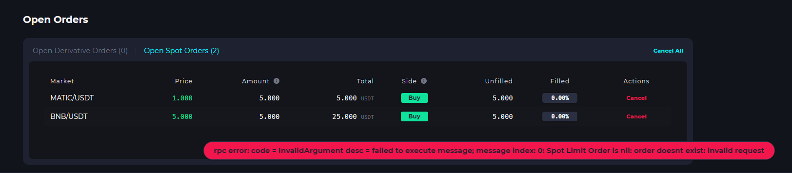 Cancel All - Portfolio · Issue #340 · InjectiveLabs/injective-helix-demo · GitHub