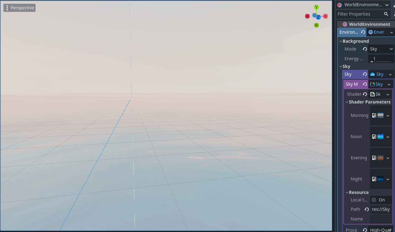 Image texture looks washed out when used in sky shader · Issue #75556 · godotengine/godot · GitHub