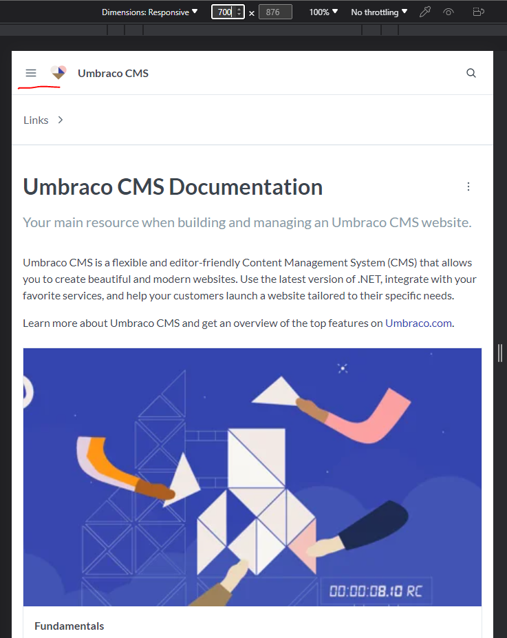 Ability to minimise left-hand side panel? · Issue #5379 · umbraco/UmbracoDocs · GitHub