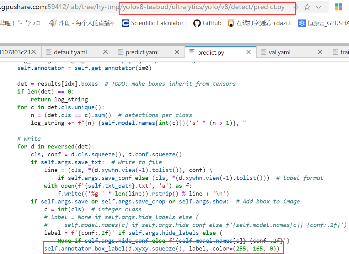 How to change the predict bbox color and thickness? · Issue #701 ...