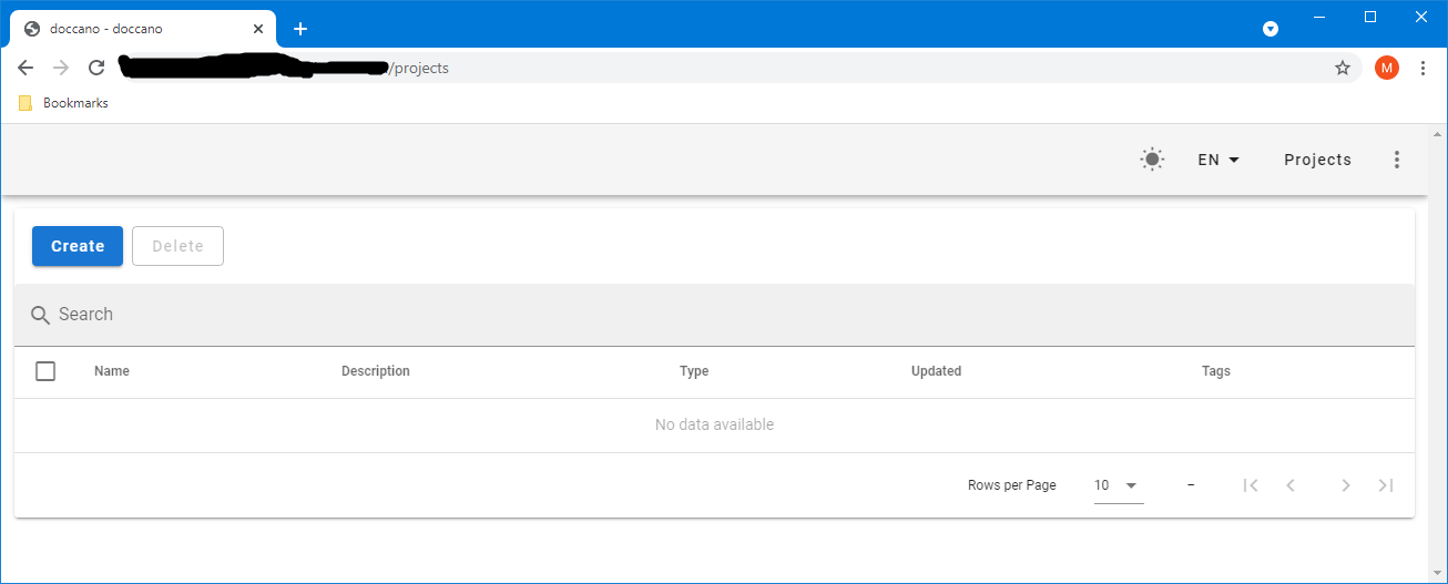 New users can't see project · Issue #1361 · doccano/doccano · GitHub