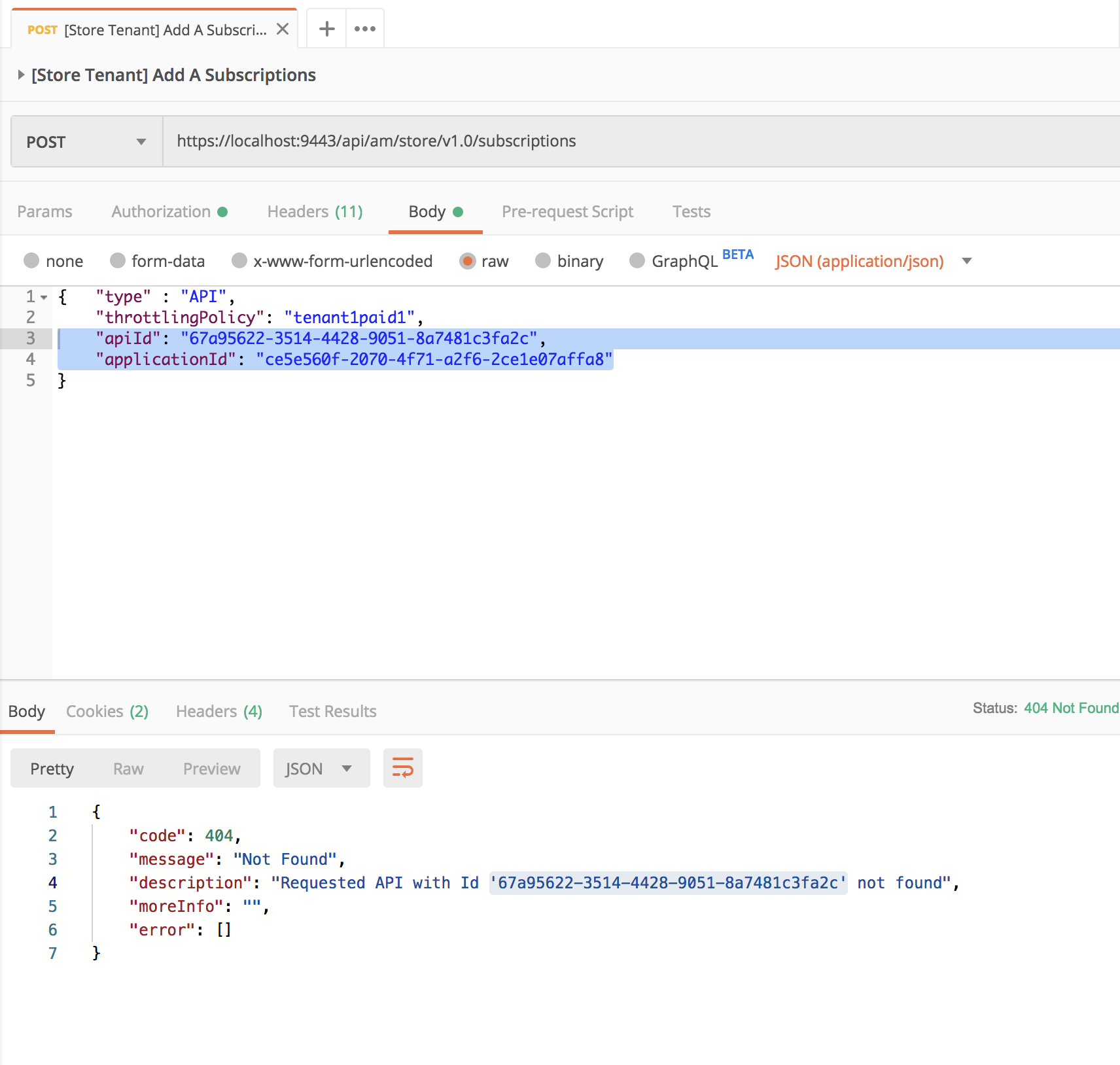 Store Rest Api Unable To Subscribe To An Api In Tenant Setup Using New Rest Api · Issue 5250 1435