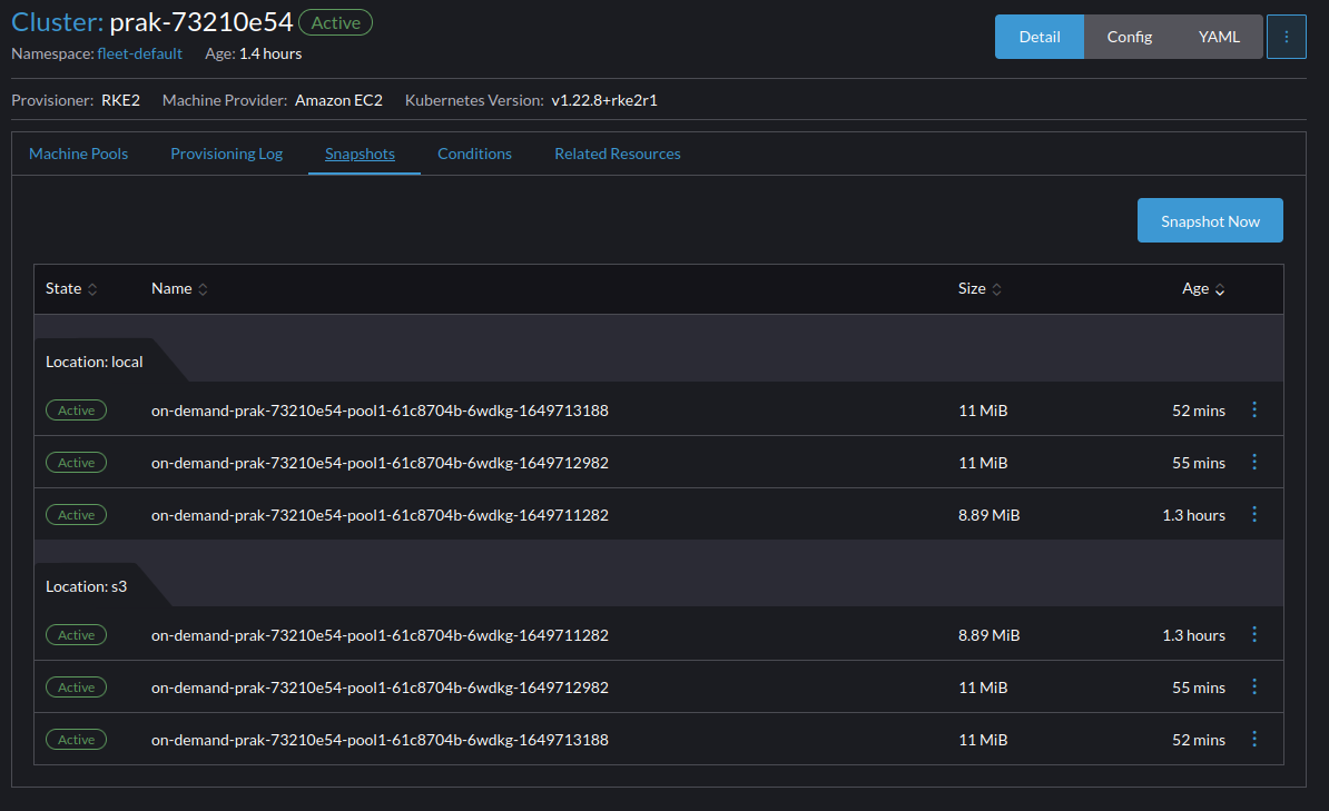 Display location for RKE2/k3s provisioned etcd snapshots · Issue #5553 ...