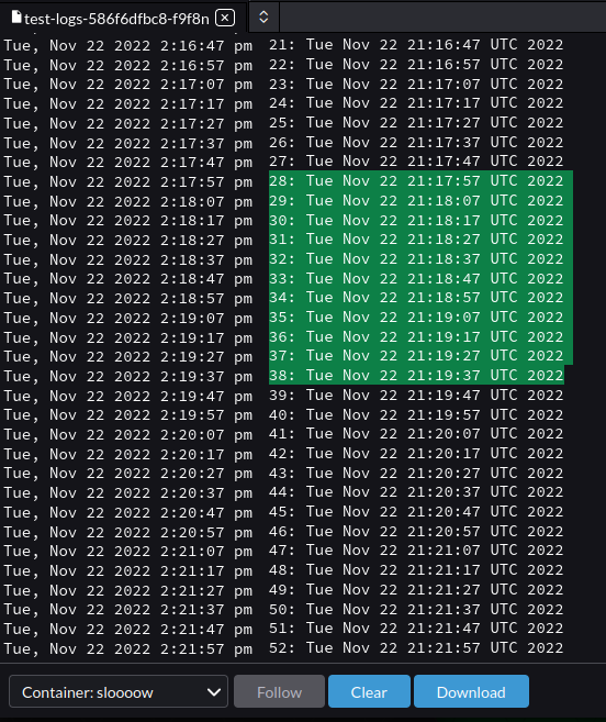 Unable to select Log Output · Issue #7524 · rancher/dashboard · GitHub