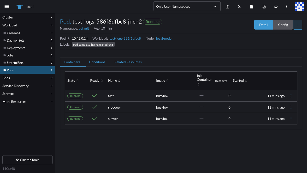 No containers when viewing Pod with 1.6.0 · Issue #3162 · rancher-sandbox/rancher-desktop · GitHub