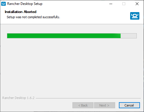 Downgrading Rancher Desktop 1.7.0 msi to 1.6.2 exe fails intermittently · Issue #3640 · rancher ...