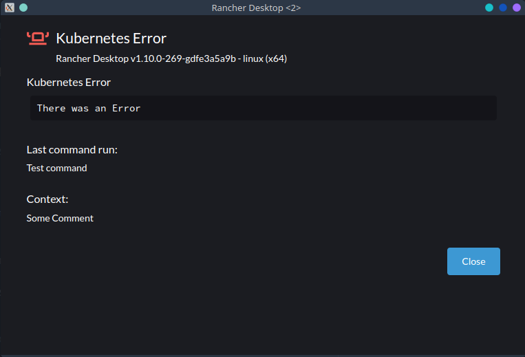 Consistent Design for Dialogs in Rancher Desktop · Issue #5698 · rancher-sandbox/rancher-desktop ...