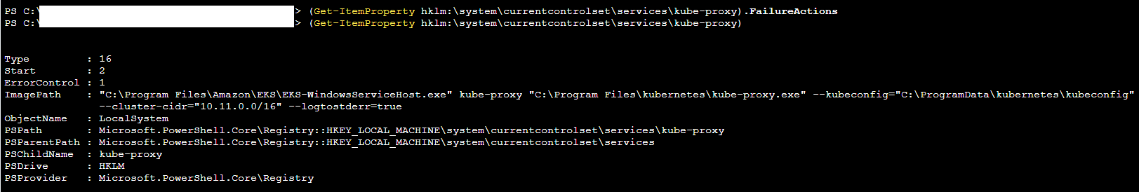[EKS] [Bug]: Windows Managed Node Groups are treated as healthy even if kube-proxy has crashed ...