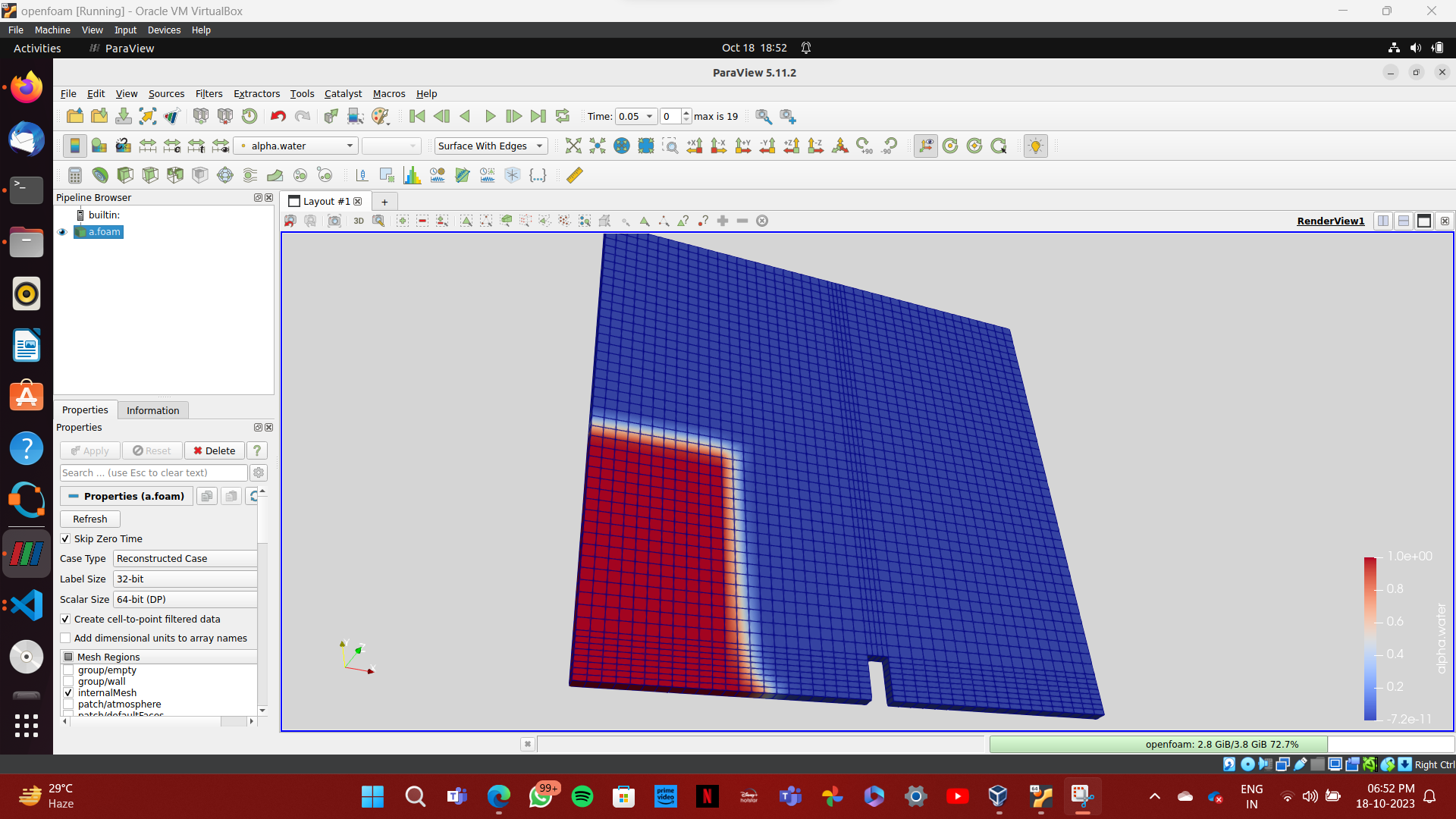 [Project-4]: Simulate dam break problem, share results and execution steps · exaslate-courses ...