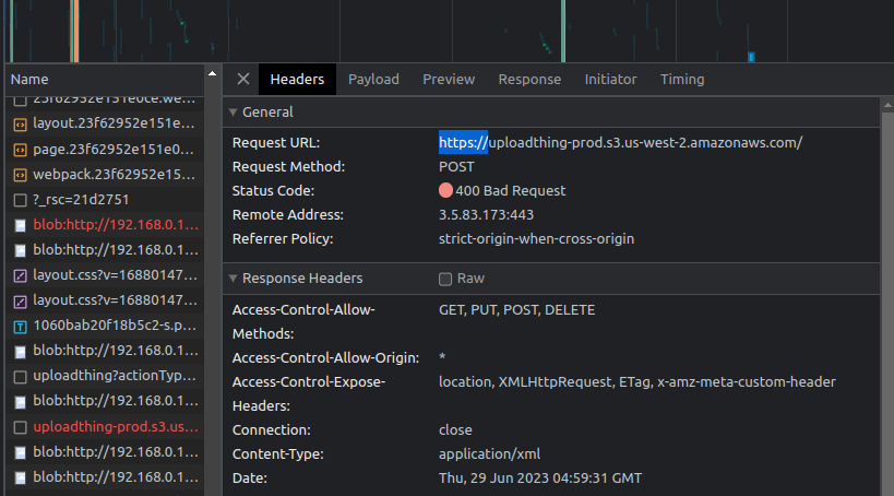 [Question]: How to get details of an error when uploading client side? · Issue #198 · pingdotgg ...