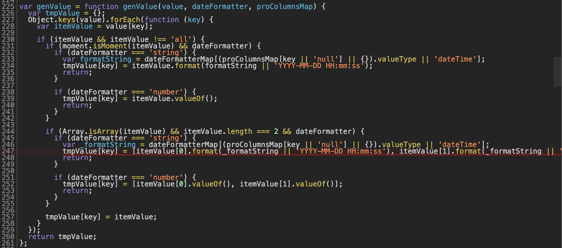 🐛[BUG] 表单select复选两个选项，查询出现报错 · Issue #162 · ant-design/pro-table · GitHub