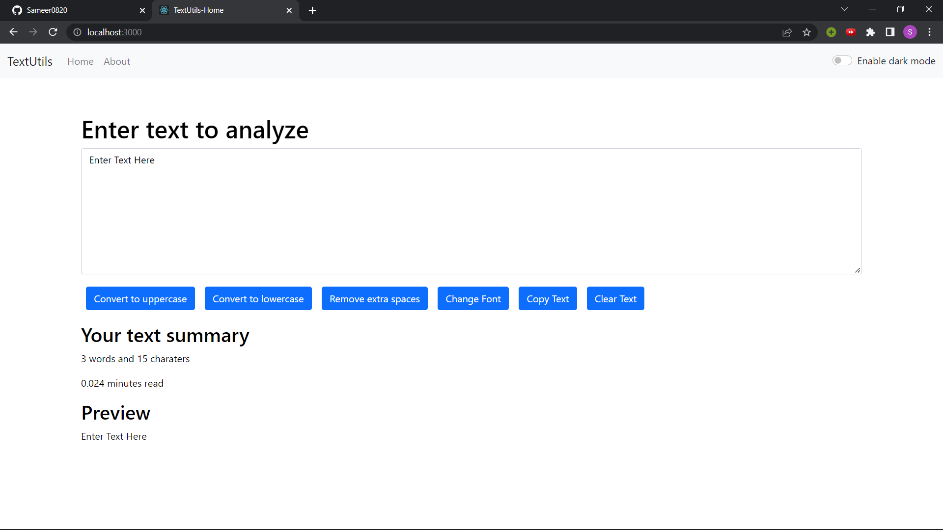 GitHub - Sameer0820/TextAnalyzer