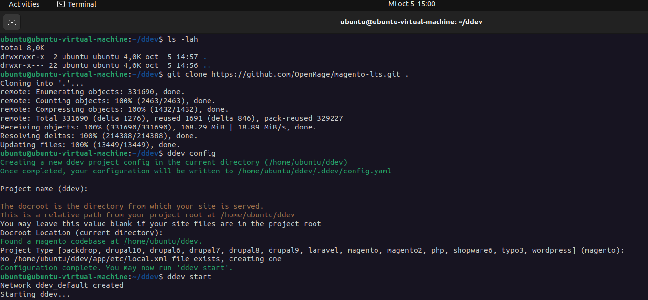 Magento1openmage Ddev Should Mandatory Create An Admin User Account For Backend · Issue 4259