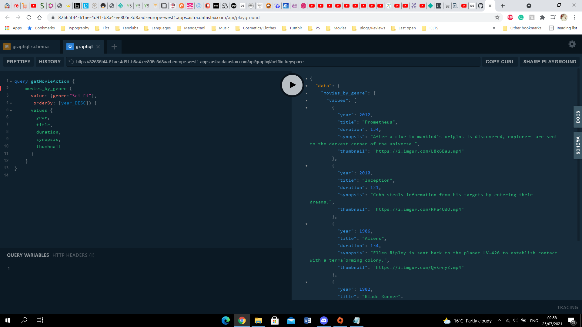 [HW] · Issue #438 · datastaxdevs/workshop-graphql-netflix · GitHub