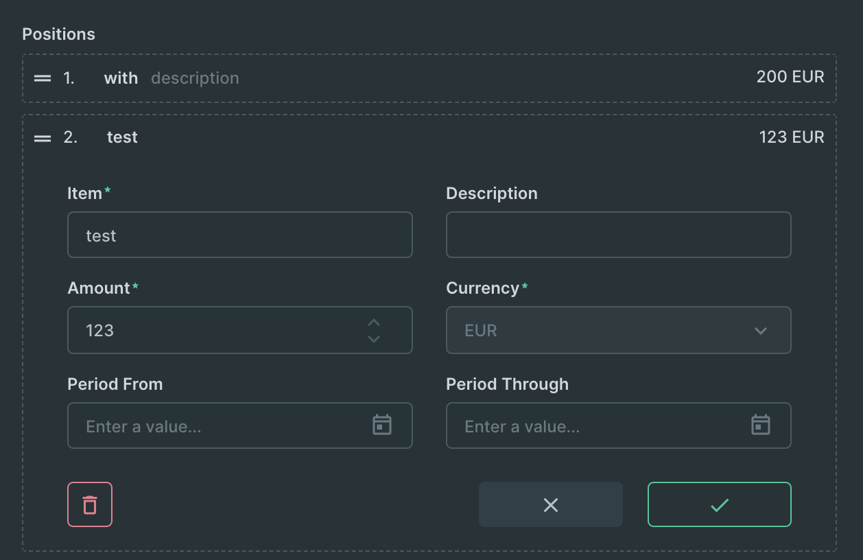Changing one item in O2M corrupting data in other items in the same O2M relation if you click on ...