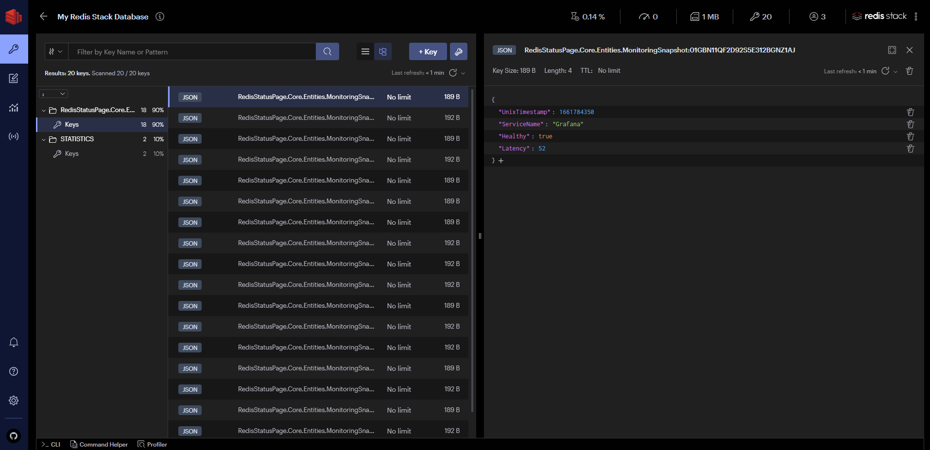 GitHub - fahminlb33/RedisStatusPage: Status page for your microservice apps