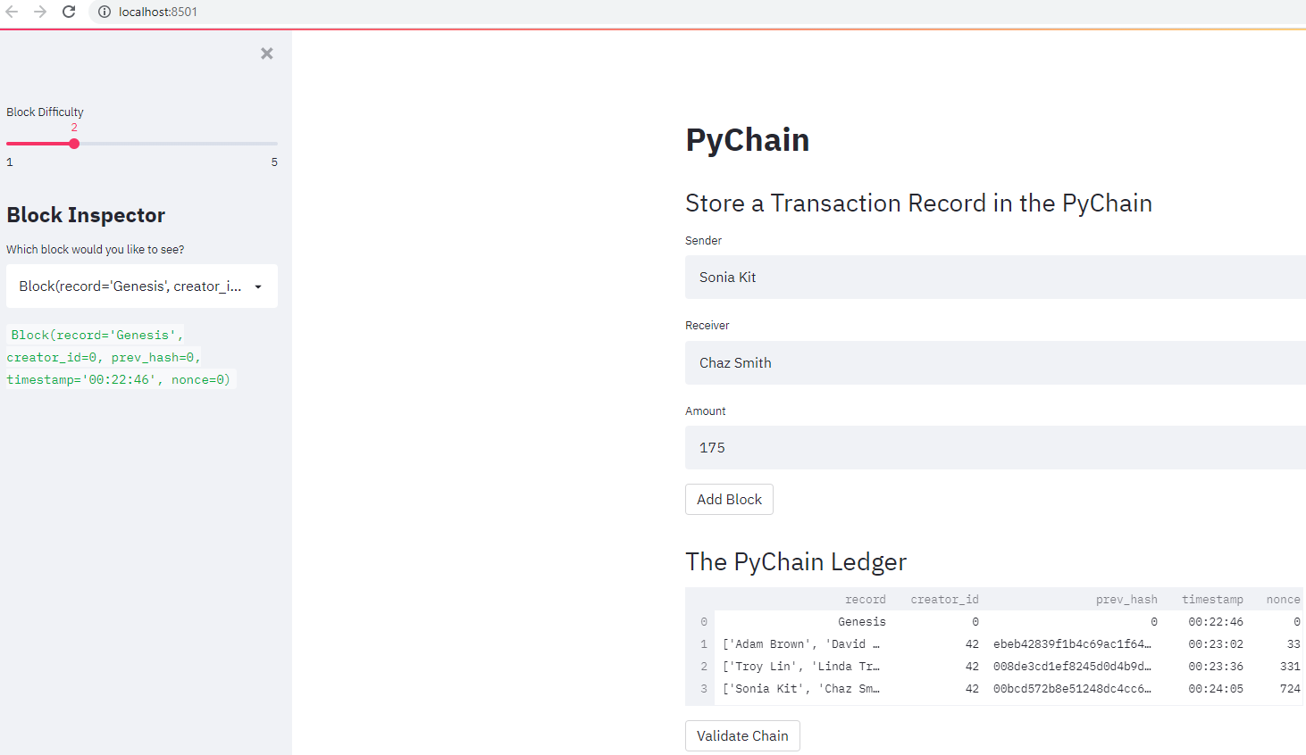 GitHub - kdalessio/Blockchain