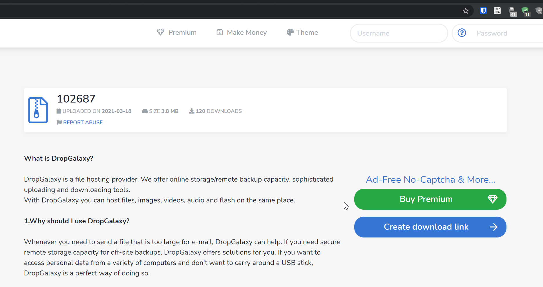 dropgalaxy.com · Issue #78478 · AdguardTeam/AdguardFilters · GitHub