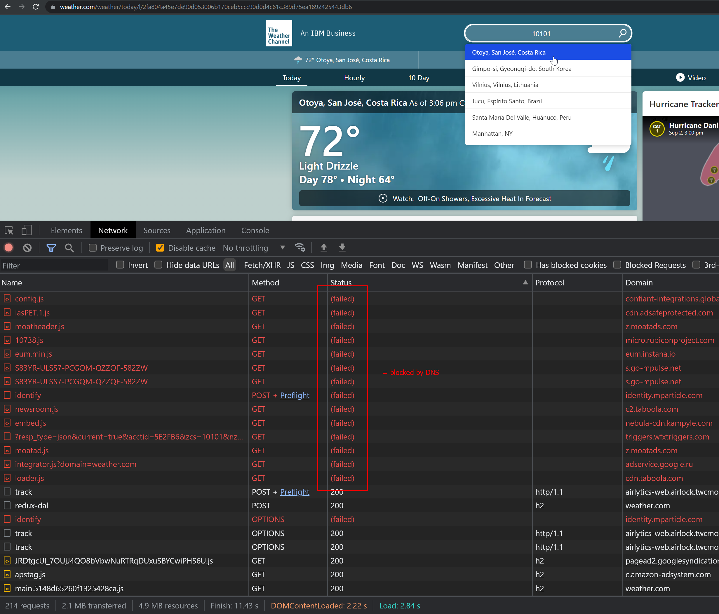 Problem with weather.com (mparticle.com) - solved by old.reddit.com · Issue #1034 · AdguardTeam ...