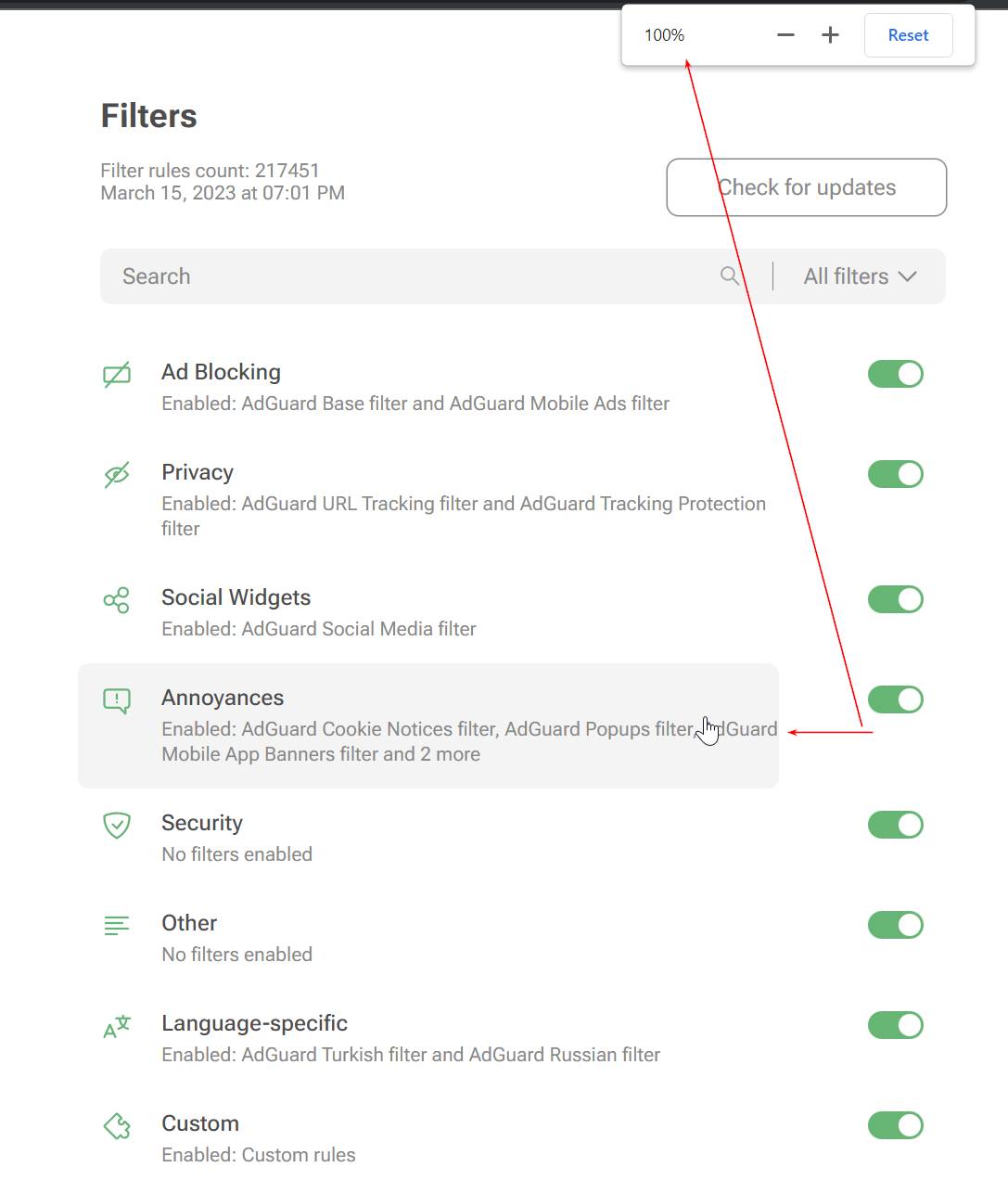 No padding in the filters list in some cases · Issue #2299 ...