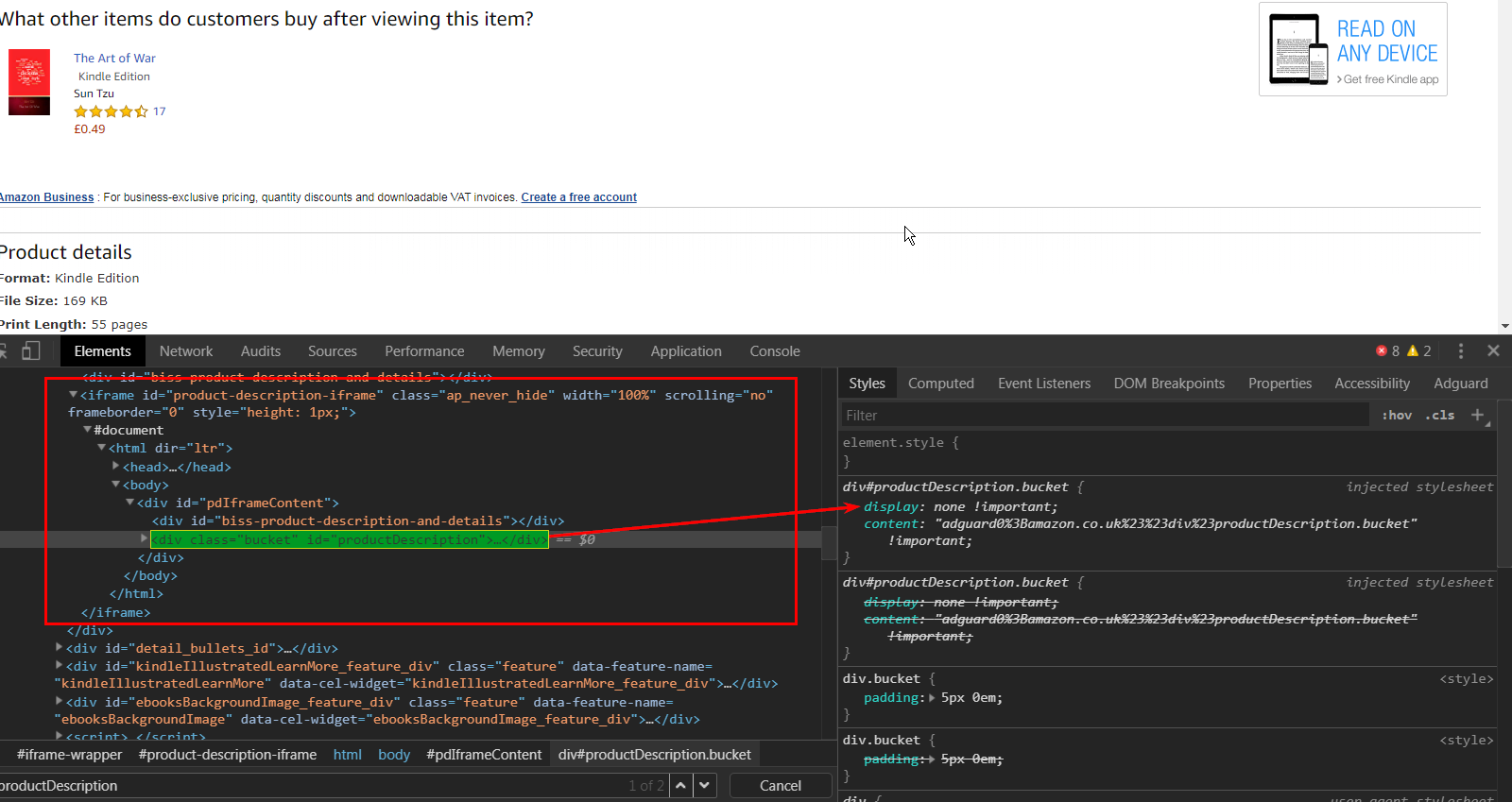Is it possible to apply CSS rules inside iframes? · Issue #1498 · AdguardTeam ...
