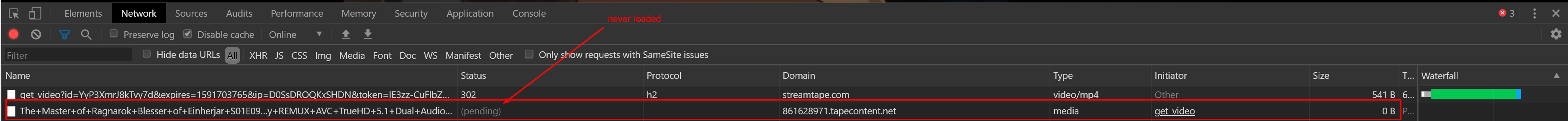 streamtape.com - infinite Pending status of video request · Issue #1644 ...