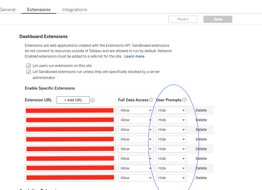 Embedded extensions not respecting the "Hide" login prompt setting · Issue #461 · tableau ...