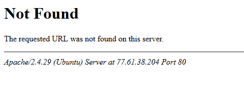 Not Found The requested URL /YouPHPTube/.... was not found on this ...