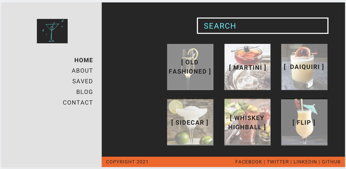 GitHub - SBerkebile7/Project-2-The-Cocktail-Menu