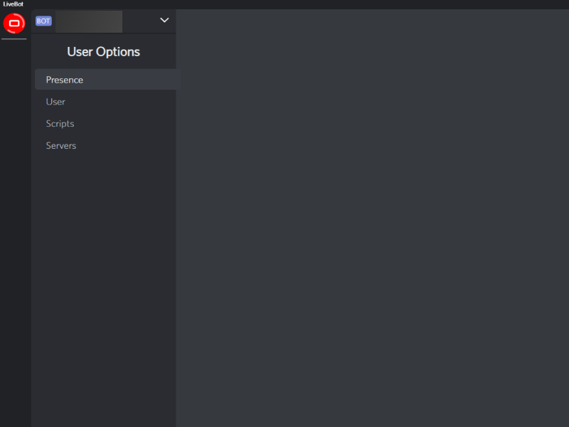 Can't even see the servers. · Issue #115 · SebOuellette/LiveBot · GitHub
